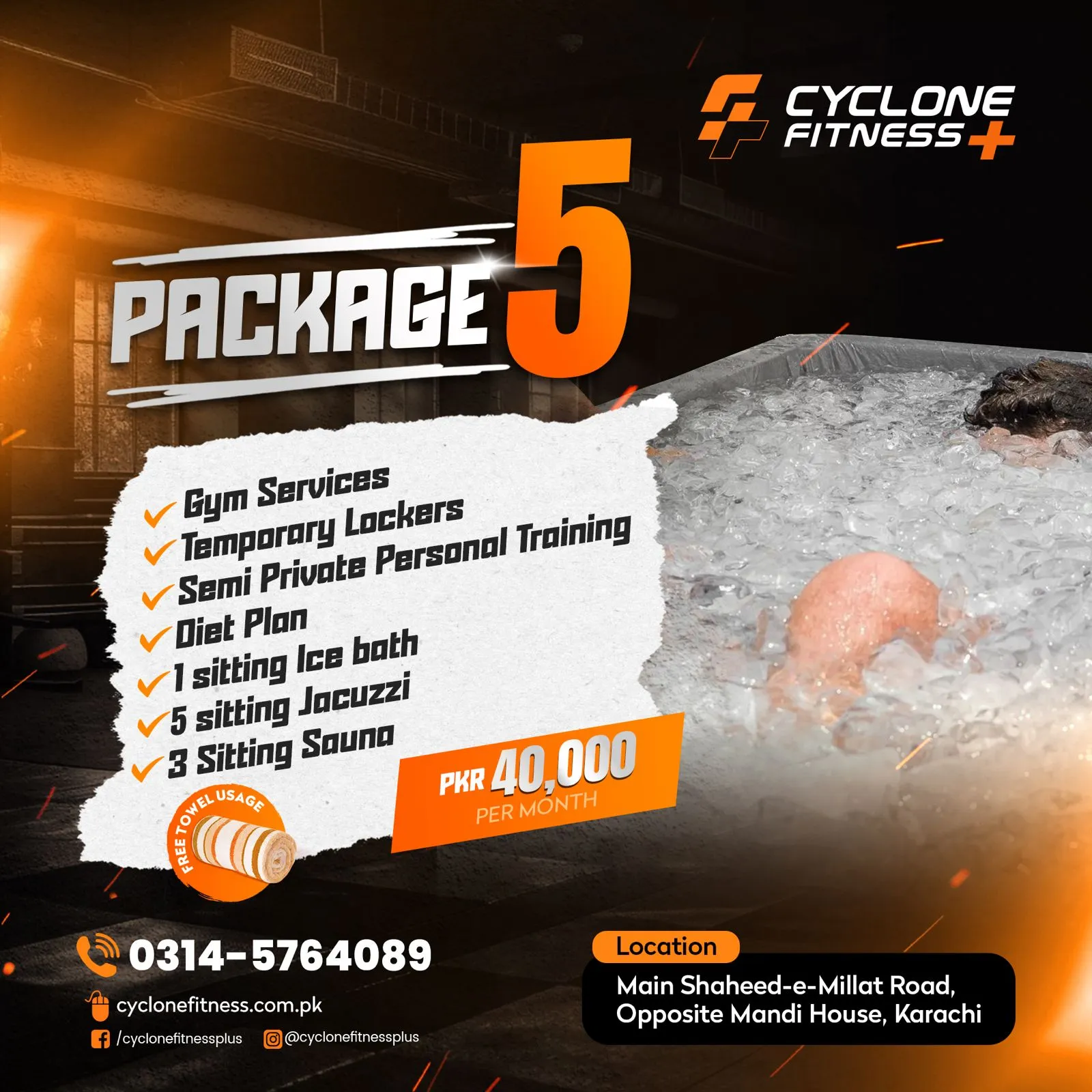 Cyclone Fitness – Hard Rock Game, Time to Change